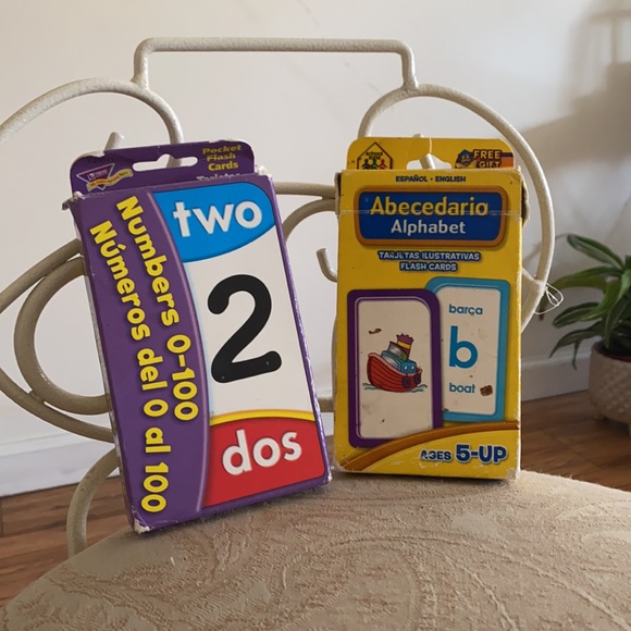 Amazon | Accessories | Set Flash Cards Words Numbers Learning Set ...